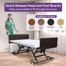 ProHeal Max-Bariatric Adjustable & Expandable Electric Hospital Bed for Home, 750lbs. Capacity ...